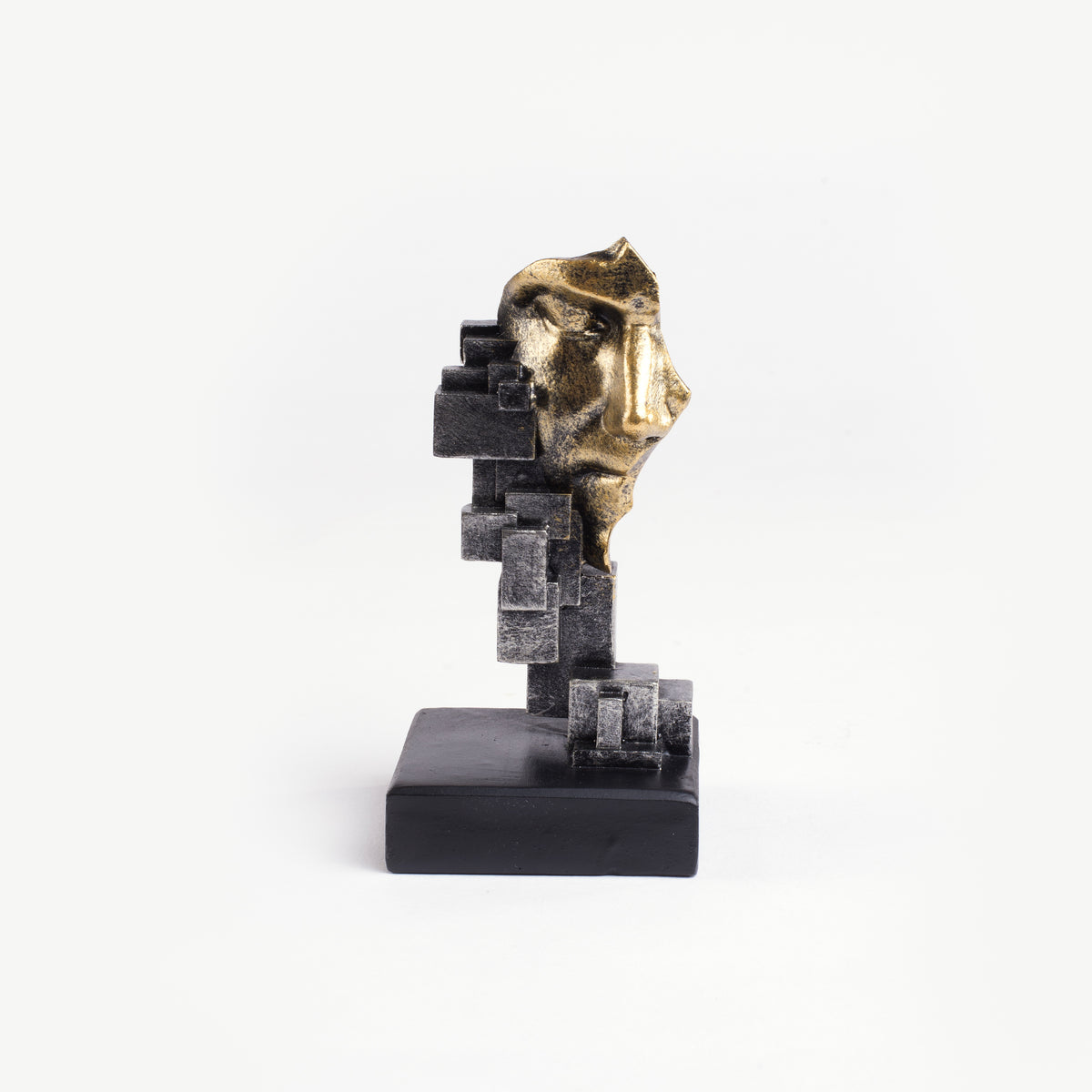 Porcelain Modern Human Face Statue – Ratios Store